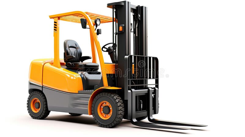 A Modern Forklift Specifically Designed for Efficient Warehouse ...