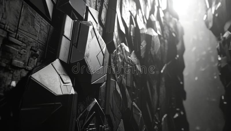 A Modern Format Illustration with a Fully Editable Black and White ...