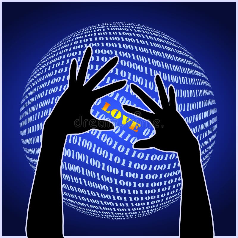 Modern Fortune Teller stock illustration. Illustration of event - 50428098