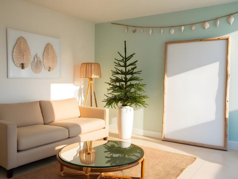 Modern Frames Mockup with House Background and Room Decorating Ideas is ...