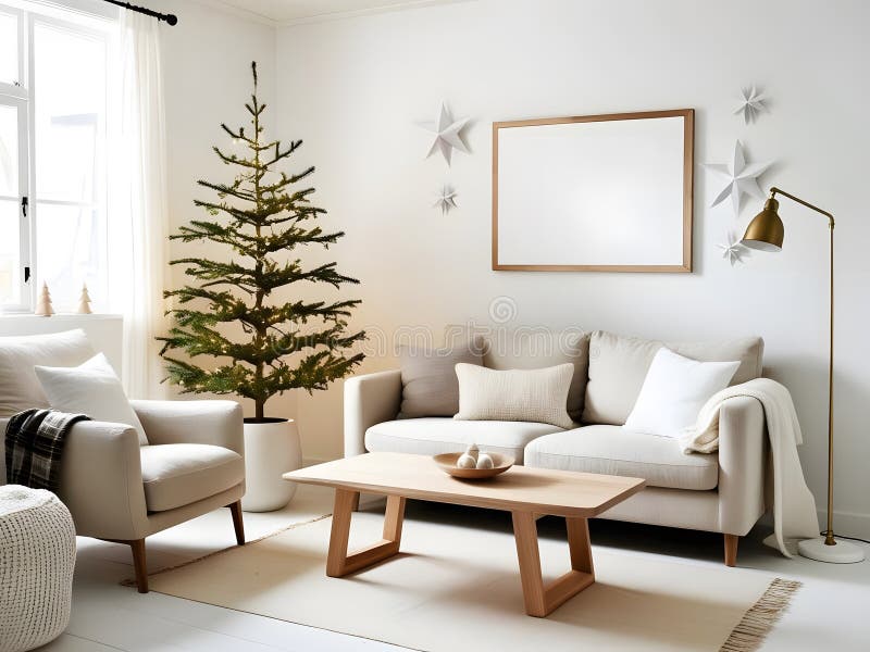 Modern Frames Mockup with House Background and Room Decorating Ideas is ...