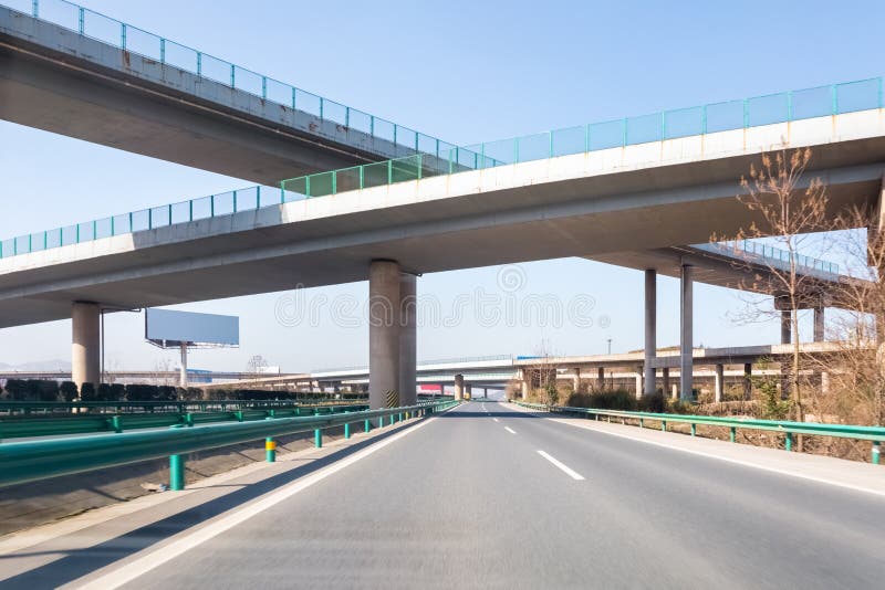 Modern highway bridge stock image. Image of cityscape - 14948887