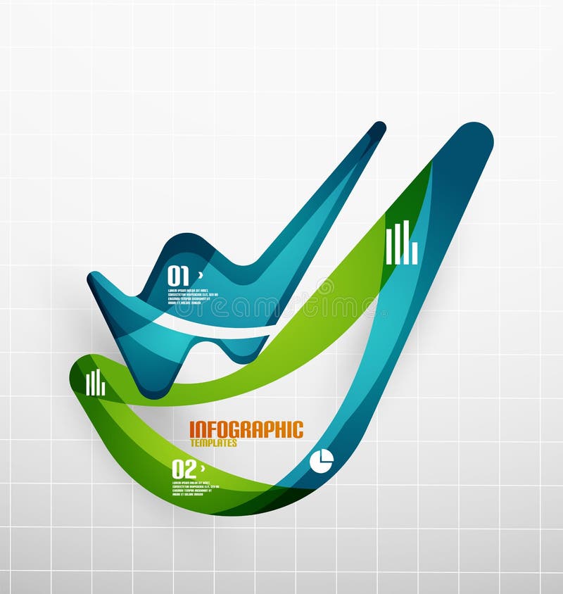 Set of Business Infographics, Icons, Shapes Stock Vector - Illustration ...