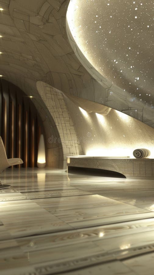 Modern Fusion. Abstract in Architecture Interior Design Concept Stock ...