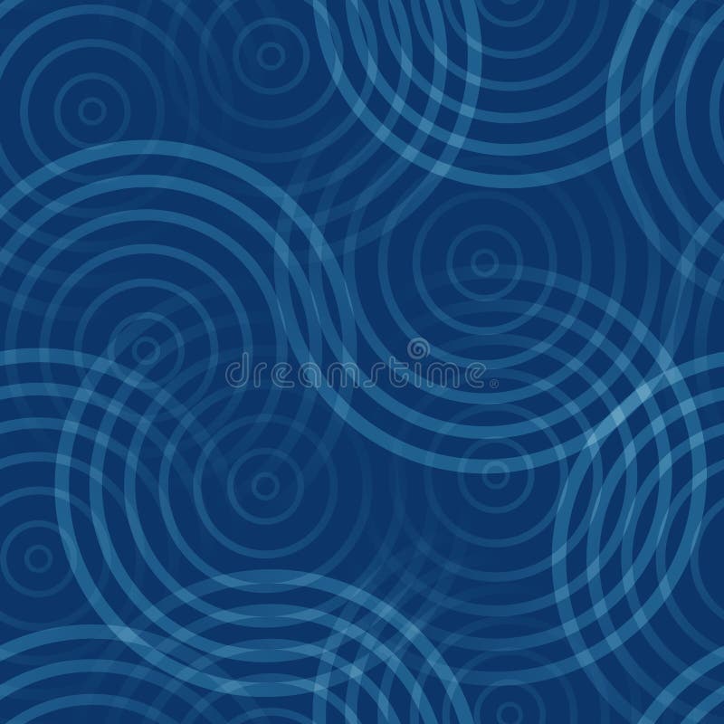 Modern and Futuristic Abstract Blue Concentric Circles Pattern Stock ...