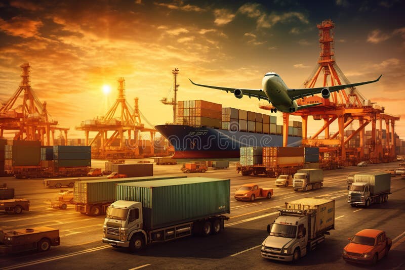 A Modern and Futuristic Background is Created by Showcasing Different ...