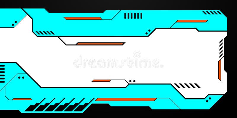Modern Futuristic Circuit Cyberpunk Banner Background Stock ...