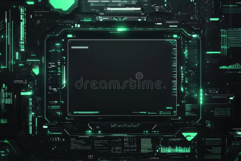 A Modern and Futuristic Cyber Element GUI Specifically Designed for ...