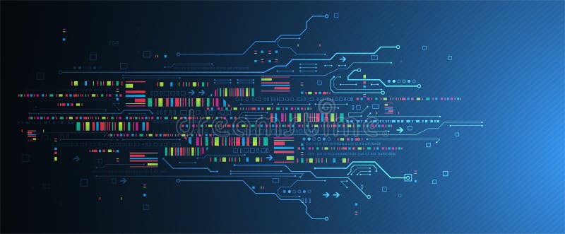 Modern Futuristic, Engineering, Science, Technology Stock Vector ...