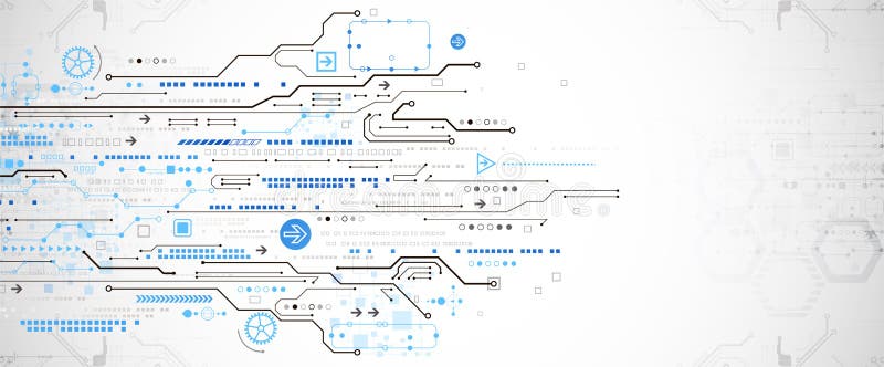 Modern Futuristic, Engineering, Science, Technology Vector Background ...