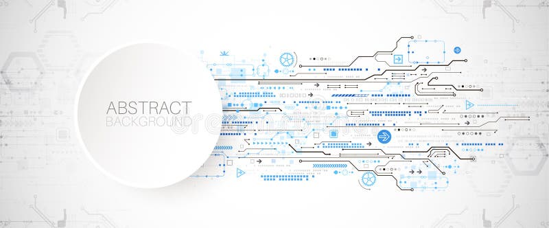 Modern Futuristic, Engineering, Science, Technology Vector Background ...