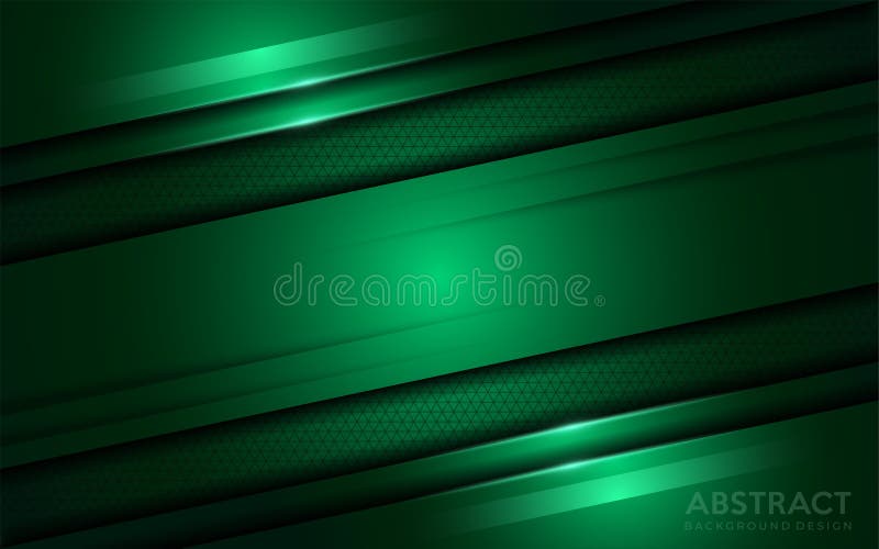 Modern Futuristic Green Background Design. Vector Graphic Illustration ...