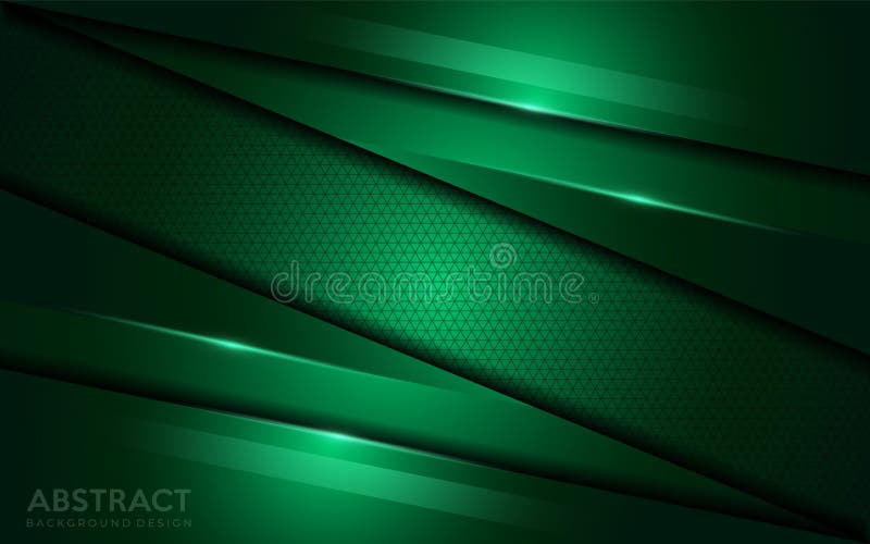 Modern Futuristic Green Background Design. Vector Graphic Illustration ...