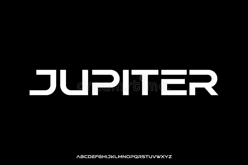 Jupiter Typeface Stock Illustrations – 14 Jupiter Typeface Stock ...