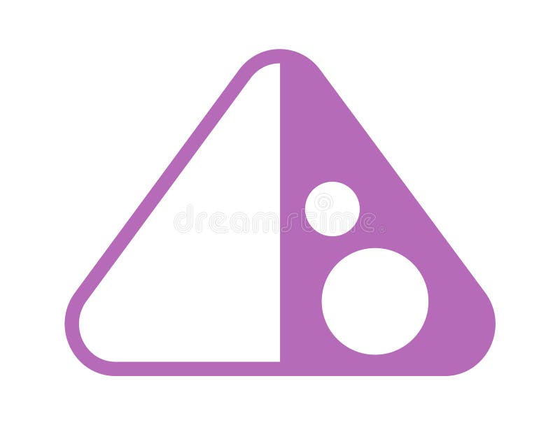 Triangle Figure, Optical Illusion. Symbol of a Mental Task or Rebus ...