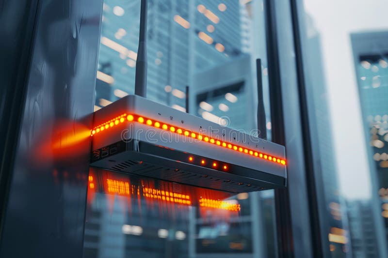 A Modern 5G Router Providing Highspeed Wireless Internet Connection in ...