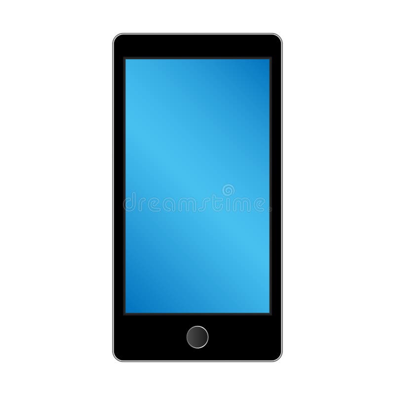 Modern gadget illustration stock vector. Illustration of cellular ...