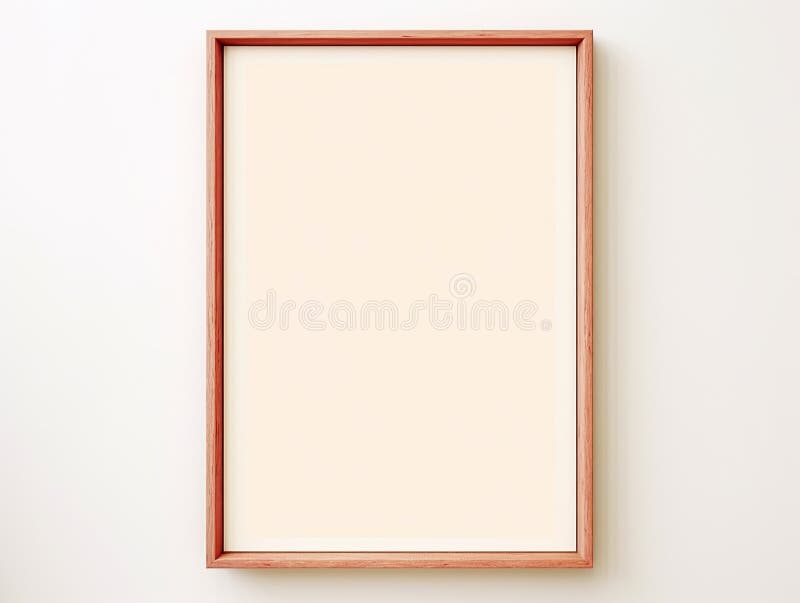 Modern Gallery Wall Poster Frames Mockup Illustration Stock ...