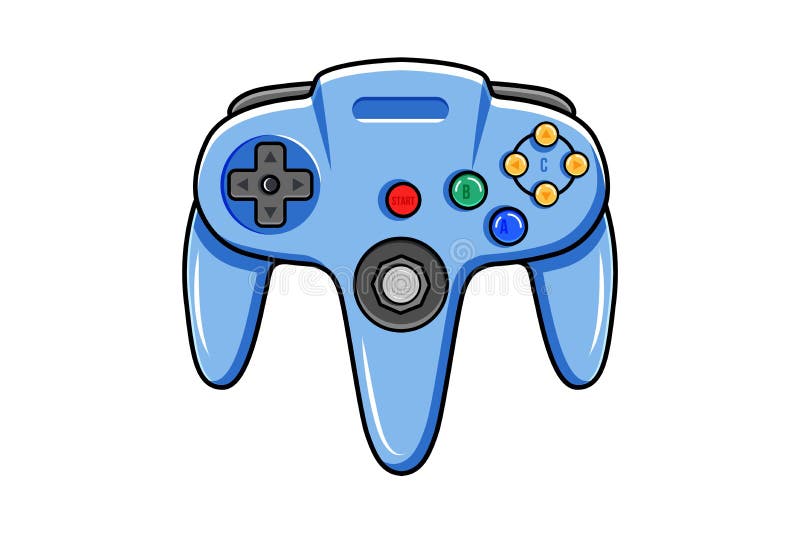 Modern Game Controller Icon Stock Vector - Illustration of computer ...