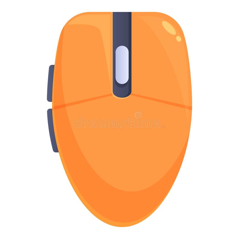Modern Game Mouse Icon Cartoon Vector. Camera Device Stock Vector ...