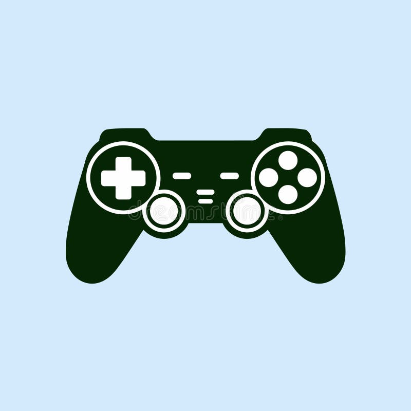 Modern Gaming Controller with Sleek Ergonomic Design Stock Illustration ...