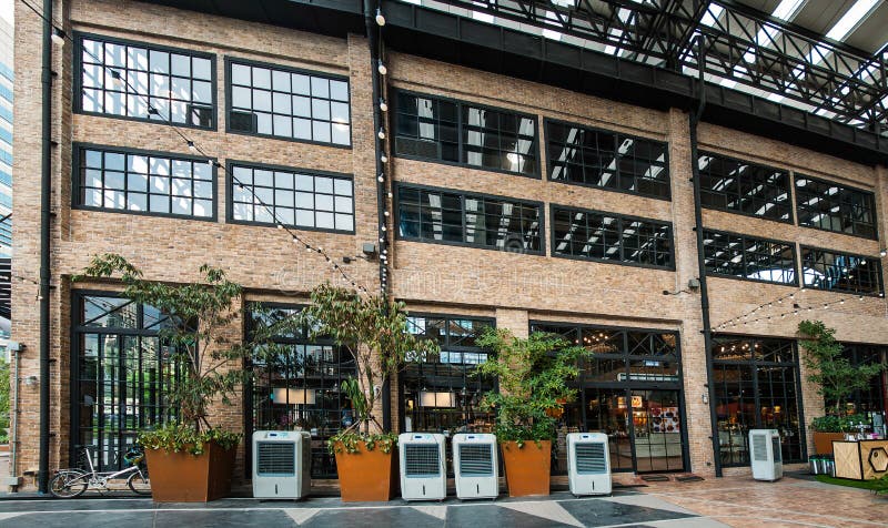 Modern Generic Building Exterior Editorial Image - Image of warehouse ...