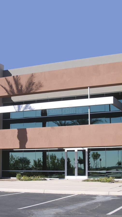Generic Modern Office Building Stock Photo - Image of glass, generic ...