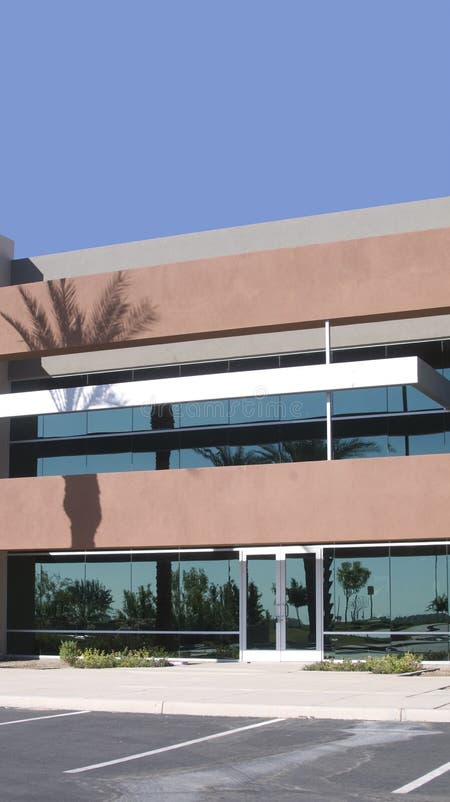 Modern Generic Office Building Stock Image - Image of workplace ...