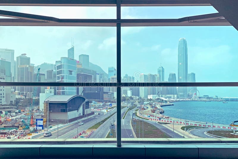 Modern and Geometric Design Inside the Corporate Office Building in ...