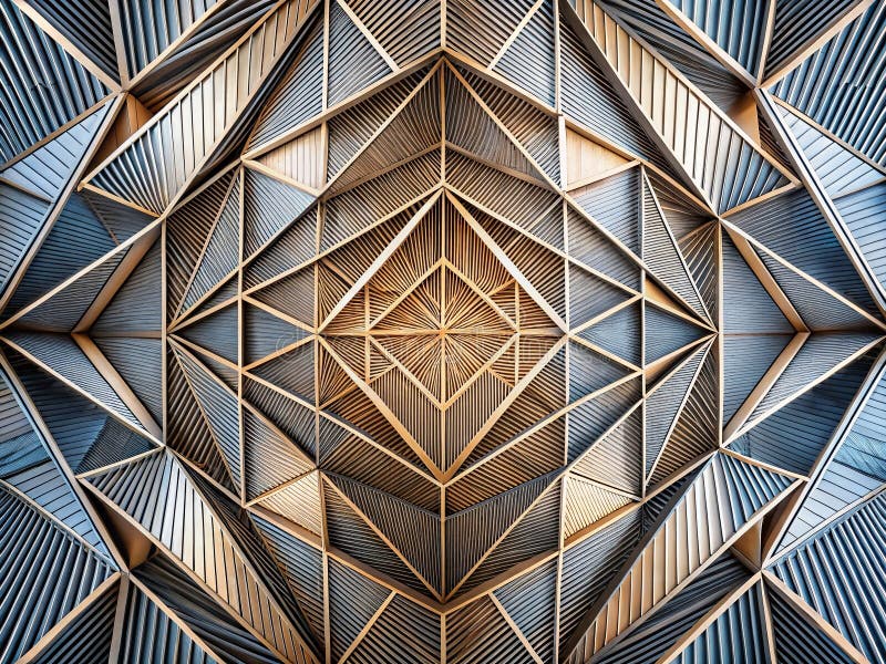 Modern Geometric Abstract Background Design with RightAligned Copy ...