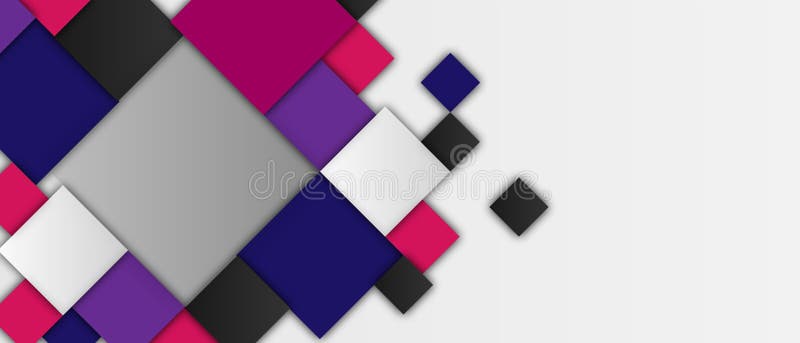 Modern Geometric Abstract Background Layout for Website Design Stock ...