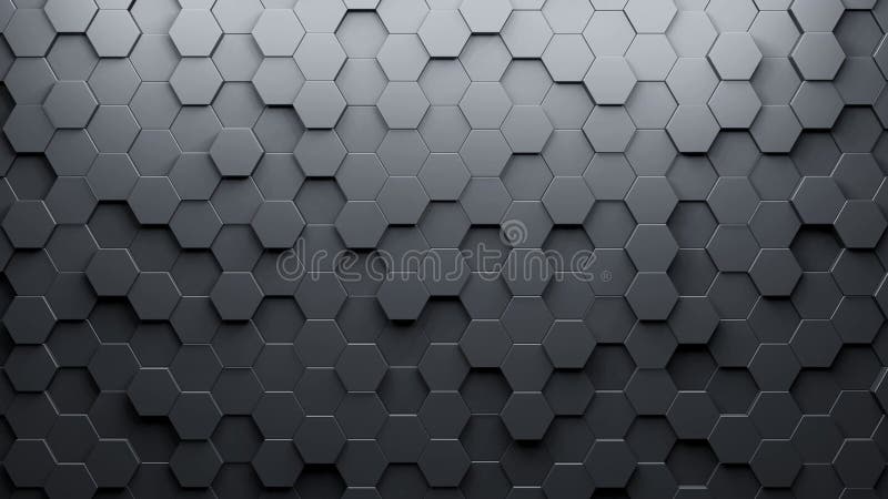 Modern Geometric Background. Hexagon Background. Abstract 3d Stock ...