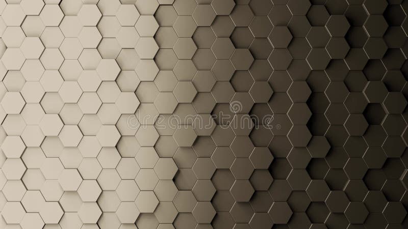 Modern Geometric Background. Hexagon Background. Abstract 3d Stock ...