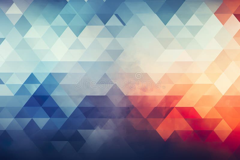 Modern Geometric Background Low Opacity. Stock Illustration ...