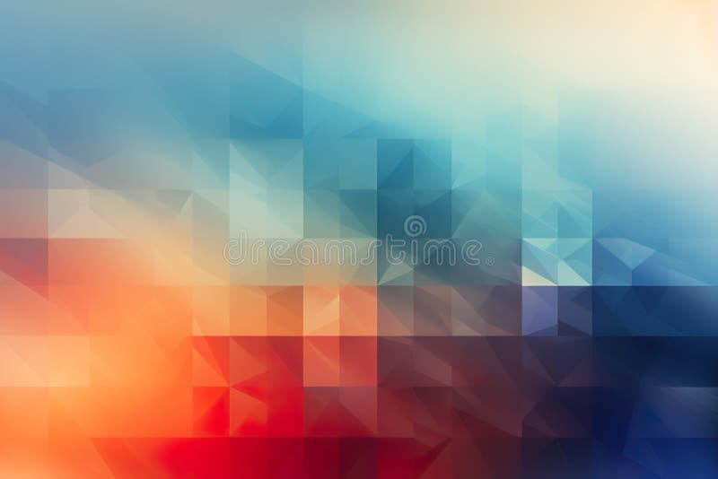 Modern Geometric Background Low Opacity. Stock Illustration ...