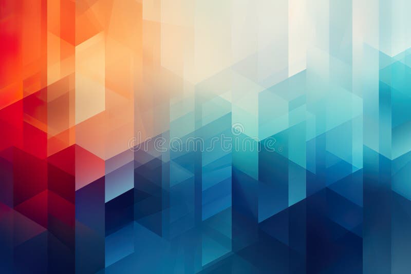 Modern Geometric Background Low Opacity. Stock Illustration ...