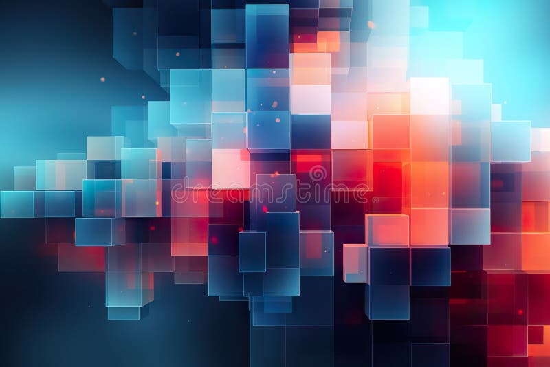 Modern Geometric Background Low Opacity. Stock Illustration ...