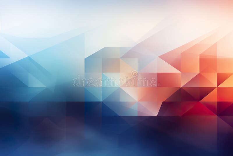 Modern Geometric Background Low Opacity. Stock Illustration ...