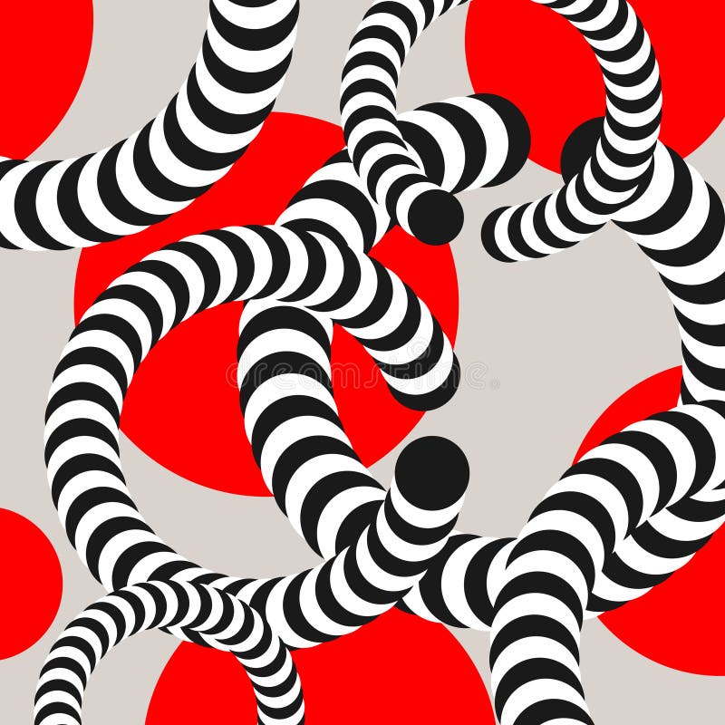 Modern Geometric Composition of Various Shapes. Illustration for Design ...