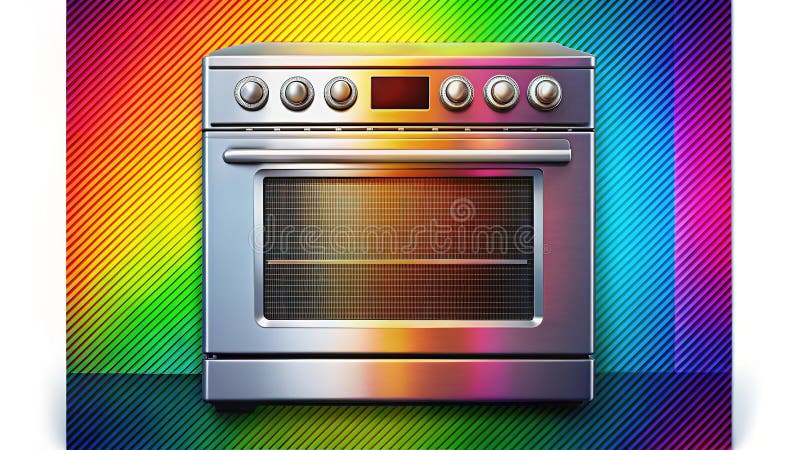 Modern Geometric Dashed Line Pattern a HighEnd Appliance Component ...