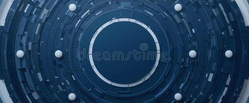 Modern Geometric Design Showcasing Circular Patterns and Spherical ...