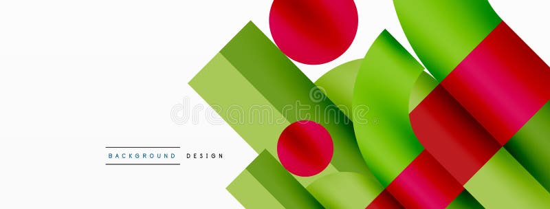 Modern Geometric Design Templates Stock Vector - Illustration of annual ...