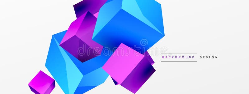 Modern Geometric Design Templates Stock Vector - Illustration of ...