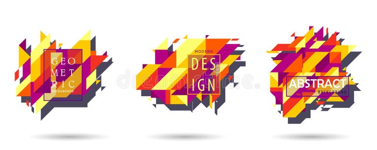 Modern Geometric Diagonal Abstract Background Stock Vector ...