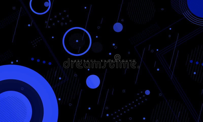 Modern Geometric Digital - Vector Background. Stock Vector ...