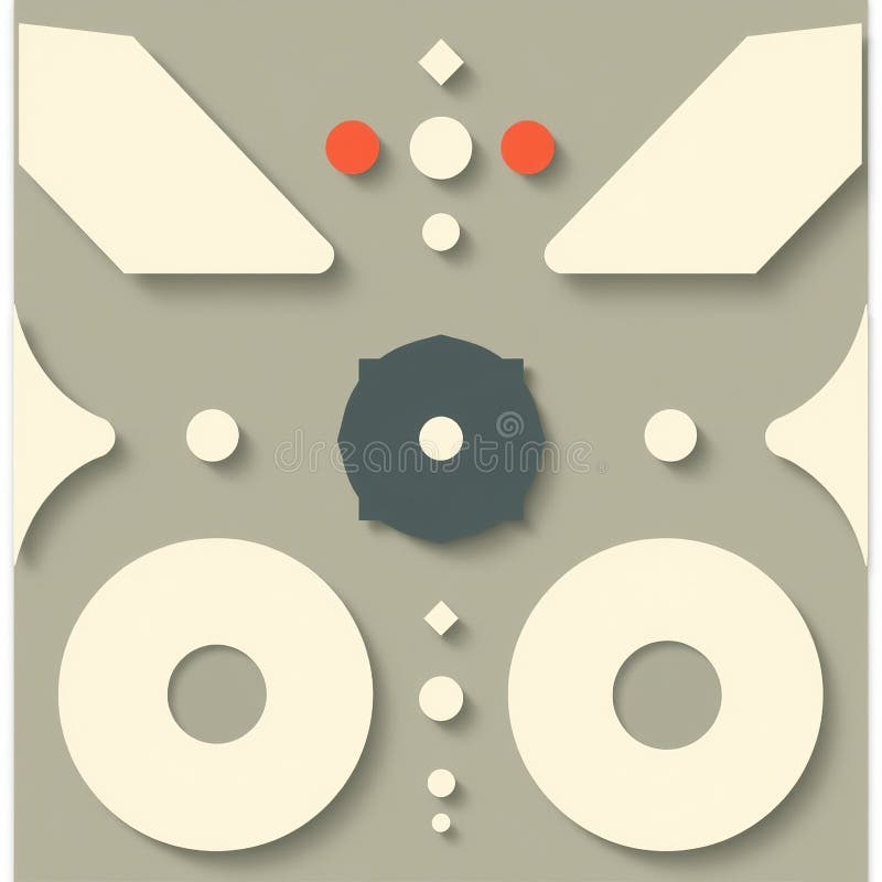 Modern Geometric Flat Icons for Seamless Digital Interfaces Clean ...