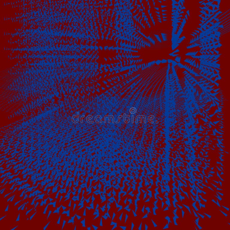 Modern Geometric Graphic Design. Bitmap Illustration Stock Illustration ...