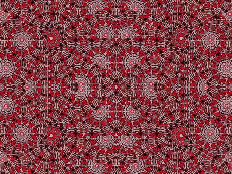 Modern Geometric Intricate Seamless Pattern Stock Vector - Illustration ...