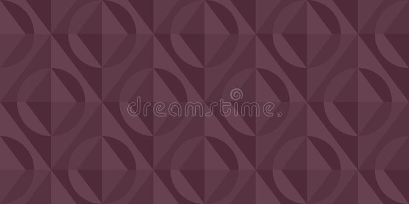 Modern Geometric Pattern with Overlapping Circles and Diamonds in Rich ...