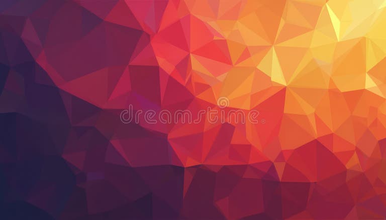 Modern Geometric Polygon Background Illustration Design. Triangular Shapes Create Abstract ...